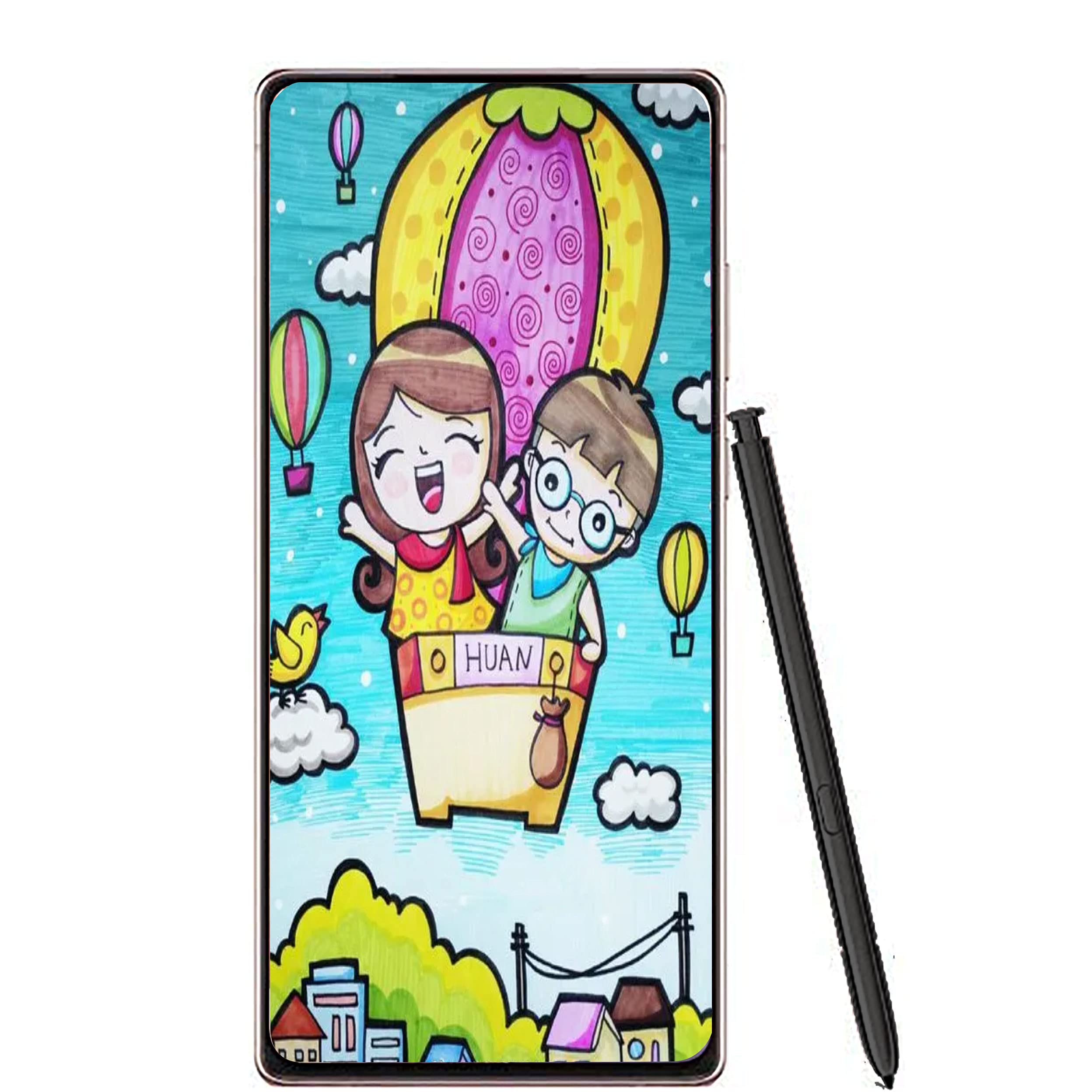 Black Galaxy Note 20 Stylus Pen for Samsung Galaxy Note 20 Ultra S Pen, Note 20 Pen Replacement, Note 20 Plus Stylus Pen Replacemen (Free Type-C Convertor)