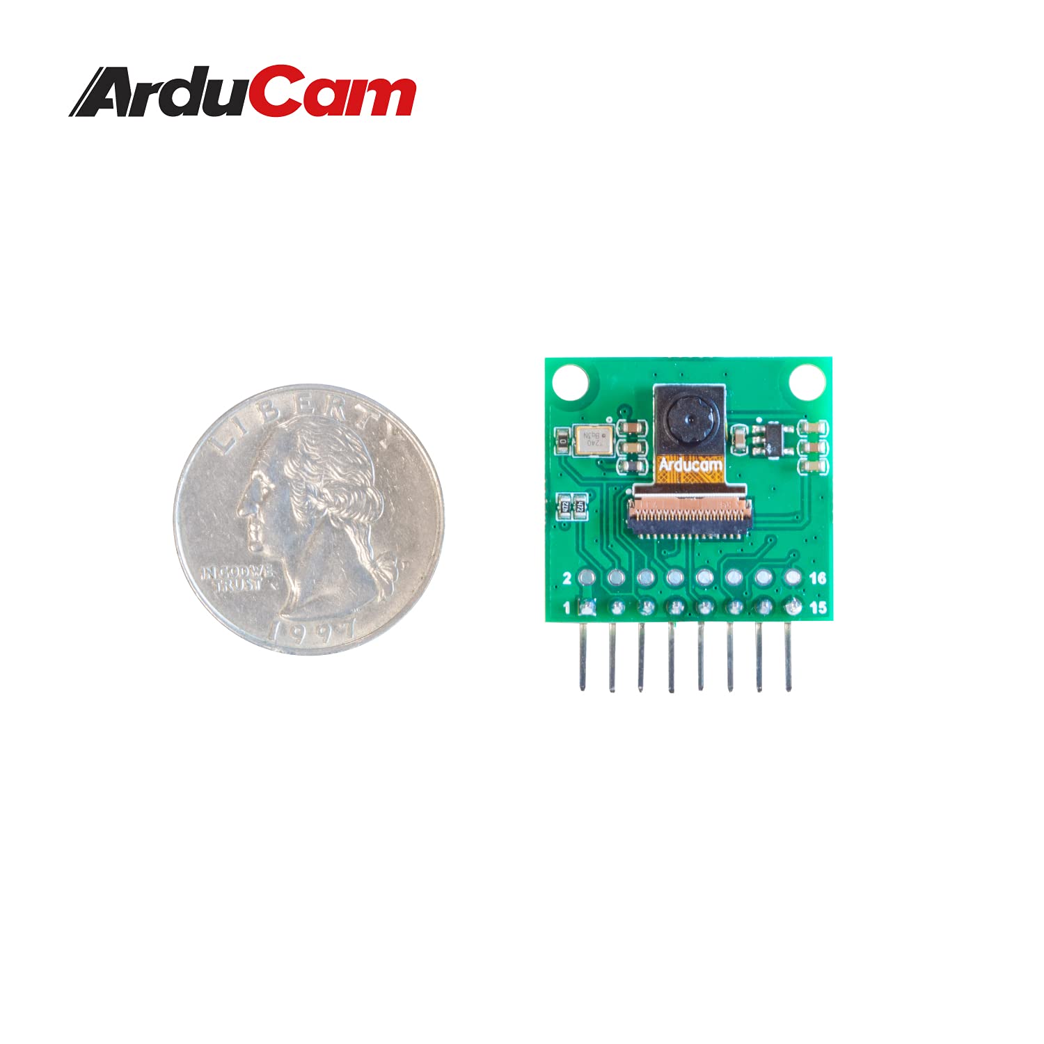 Arducam for Raspberry Pi Pico Camera, HM01B0 Monochrome QVGA Camera Module