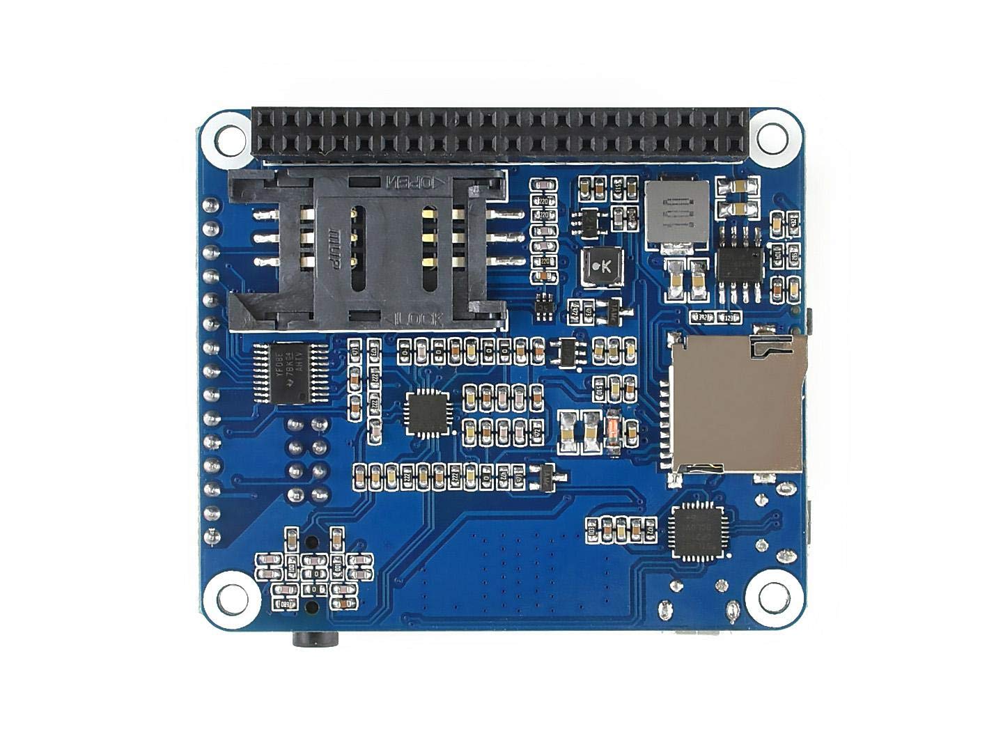 TOP1 SIM7600G-H 4G HAT for Raspberry Pi, LTE Cat-4 4G/3G/2G Communication GNSS Positioning Global Band. Supports Raspberry Pi Series Boards and Jetson Nano