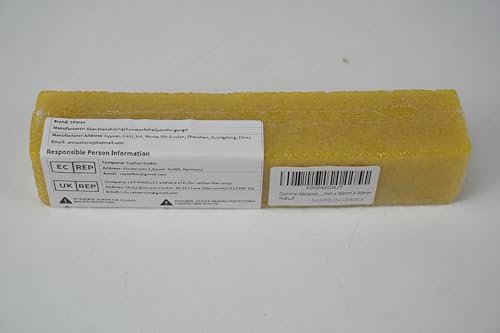 1-1/2" x 1-1/2" x 8" Inch Abrasive Cleaning Eraser Stick for Cleaning Abrasive Sanding Belts & Sanding Discs Sandpaper Rough Tape, Skateboard and Shoes Natural Rubber Build