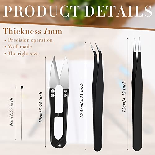 14 Pieces Insect Specimen Tools Kit Insect Display Case Box with Clear Top 8 Sheets Thin Tracing Paper Butterfly Mounting EVA Foam Pinning Board Pins 3 Pcs Insect Specimen Tools for Bugs Collection