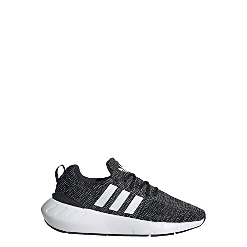 adidas Originals Baby Swift Run 22 Sneaker, Black/White/Grey, 6 US Unisex Infant