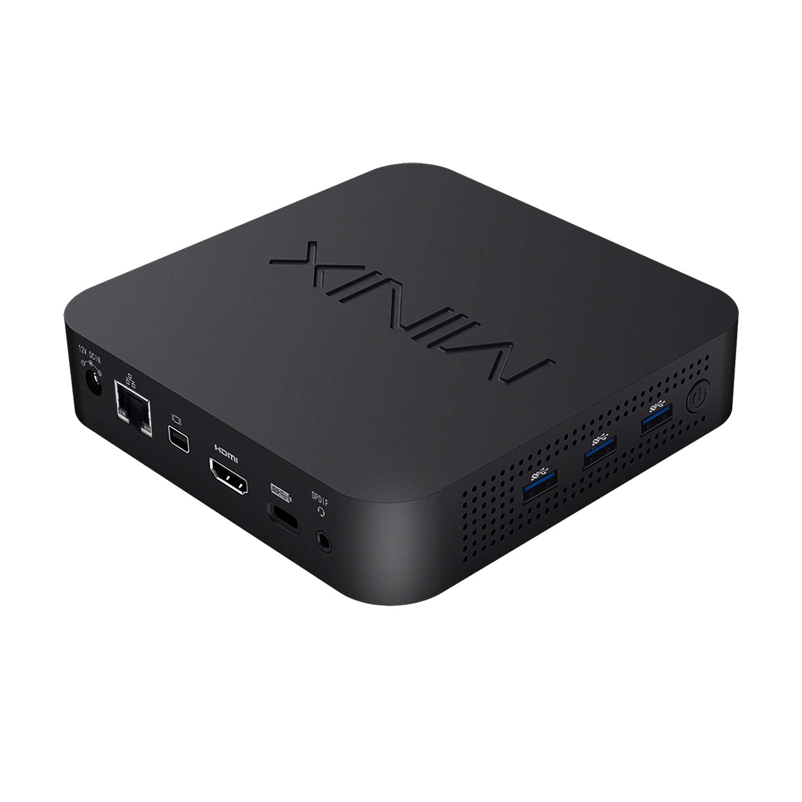 MINIX NEO J50C-8SE, 8GB/240GB Intel Pentium Silver Mini PC with Windows 11 Pro (64-bit) [Dual-Band Wi-Fi/Gigabit Ethernet/4K @ 60Hz/Triple Display/USB-C/Auto Power On/Vesa Mount]