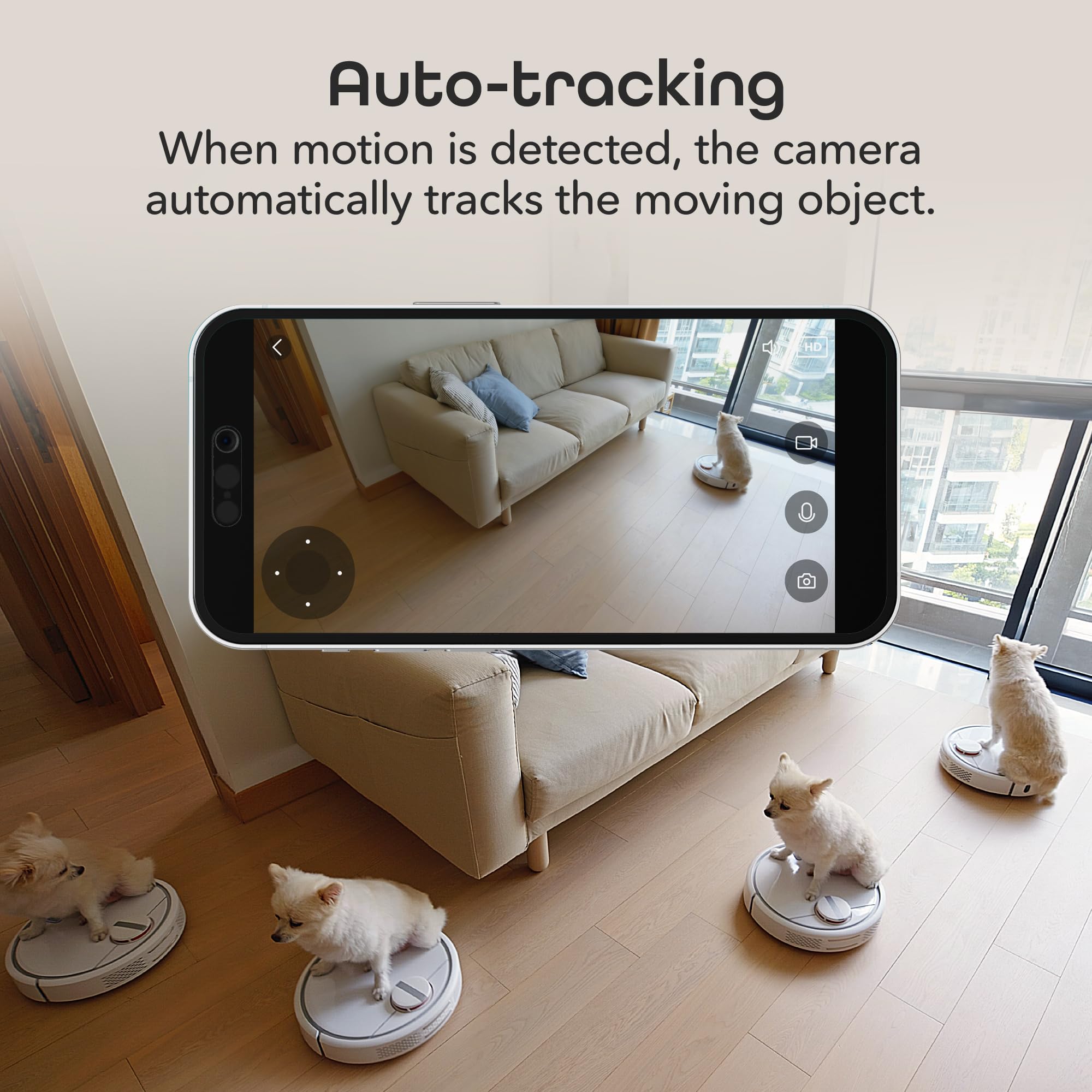 Geeni Sentinel 1080p Wireless Indoor Surveillance Camera – Smart Motion Detection, Night Vision, and Two-Way Audio | Alexa & Google Assistant Compatible Security Camera