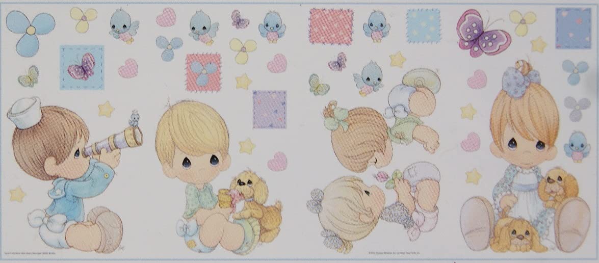 Priss Prints Precious Moments Jumbo Stick Ups Wall Decals for Room Decor - 20+ Wall Decorations