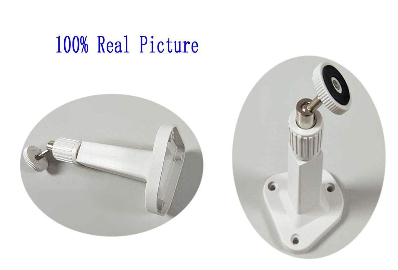 Adjustable Universal Wall Ceiling Mounts, Bestga BS07 15.5cm Pan Tilt Security Camera Brackets for CCTV CCD Box Body Dome Bullet Camera Home Surveillance System