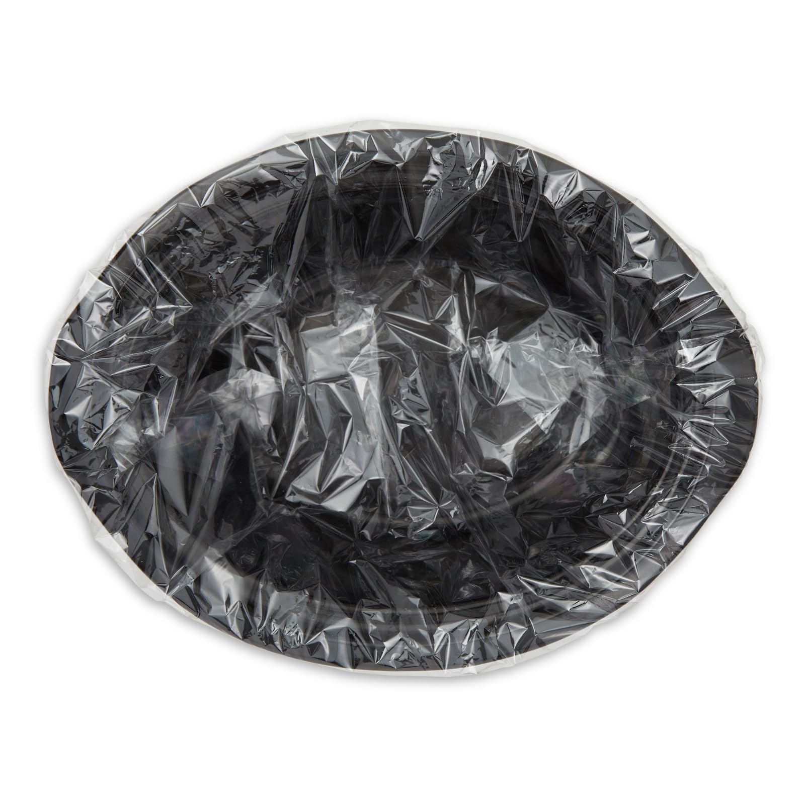 100 Pack Slow Cooker Liners, Clear Plastic Cooking Bags for Oval or Round Pot, 3-8 QT, Easy Clean Up, Regular Size, Disposable (13x21 in, Bulk Pack)