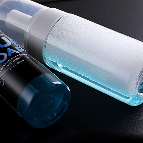 STIGMA Tattoo Blue Soap 4OZ with Foaming Bottle 100ml Cleaning Soothing Healing Solution Highly Concentrated Tattoo Soap TS301-4OZ-3A