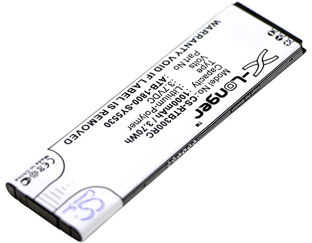 C S Replacement Battery for RTI T2i T2X T3X T1 T2+ T2B T2C T2CsT3,fits Part no ATB-1800-SY5530 ATB-900-SY5531 40-210742-20 1000mAh