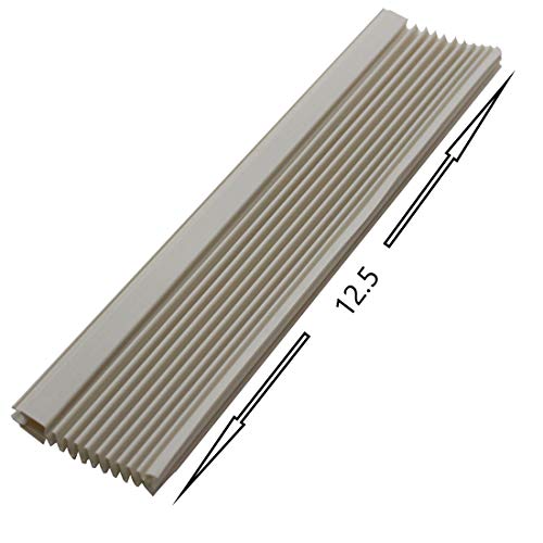 1 Pair Window Air Conditioner Side Curtains Screen Accordion L&R (Haier AC-6100-73)