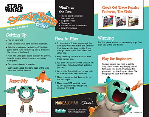 Buffalo Games Star Wars The Mandalorian - Snack Time Game
