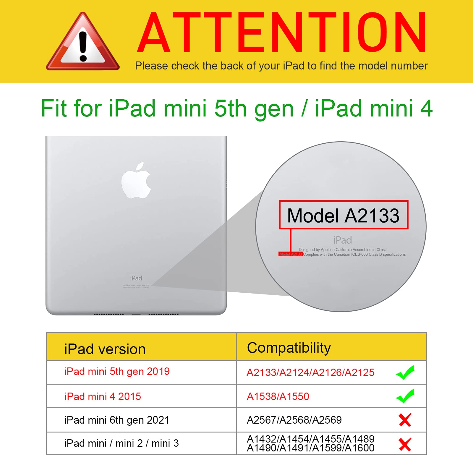 Fintie Hybrid Slim Case for iPad Mini 5th Generation 2019 / iPad Mini 4 (7.9 Inch) - [Built-in Pencil Holder] Shockproof Cover with Clear Transparent Back Shell, Lilac Purple