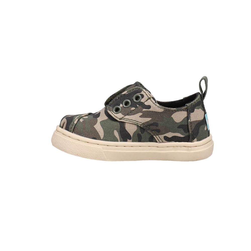 TOMS Cordones Cupsole Sneaker, Classic Camo, 11 US Unisex Little Kid