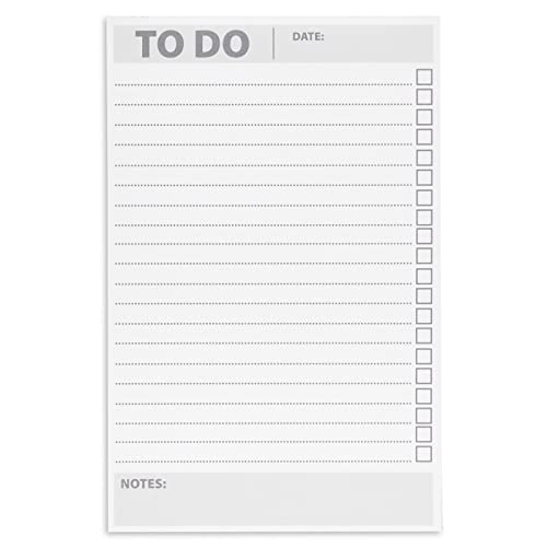 6 Pack To Do List Notepads, Daily Reminder Checklist (8.5 x 5.5 In, 60 Sheets Each)