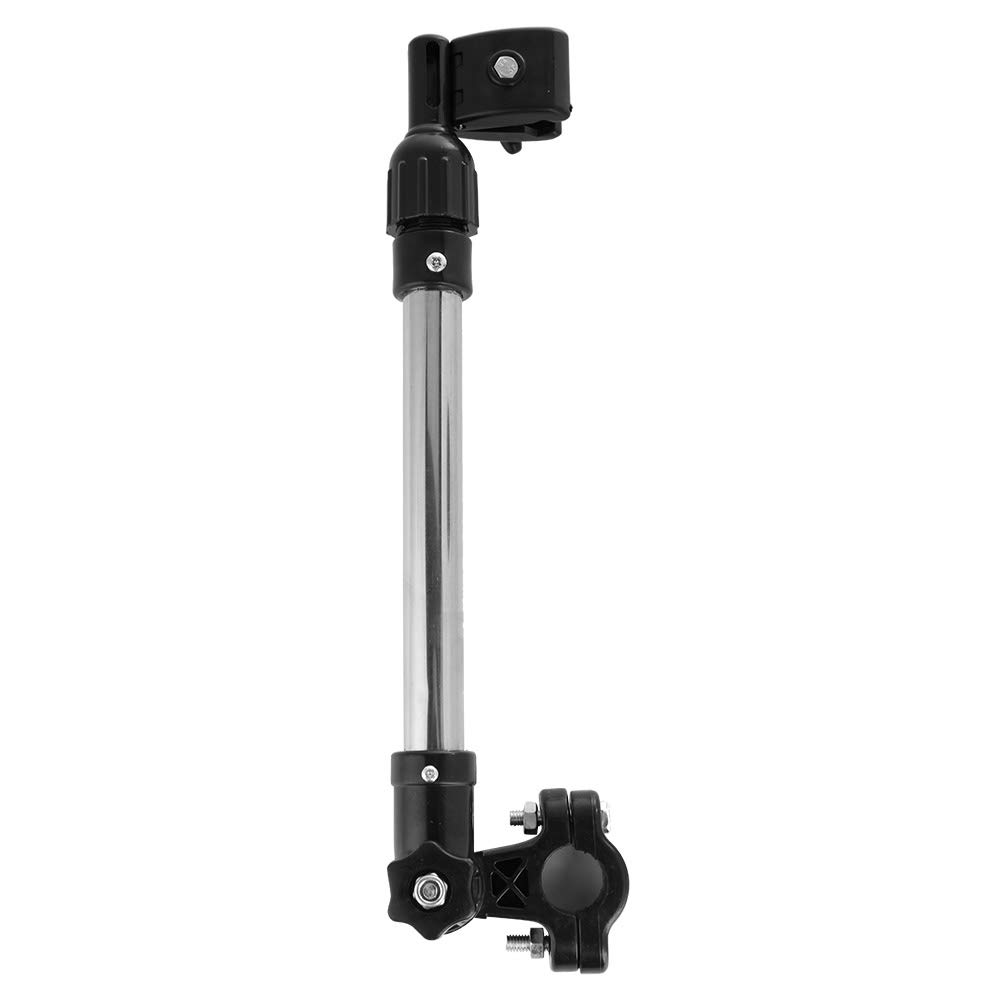Keenso Umbrella Stand, Baby Stroller MBC Umbrella Stand Pram Retractable Umbrella Holder Stainless Steel and Spare Parts