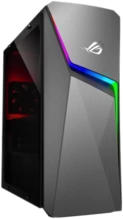 ASUS Newest ROG Strix GL10 Premium Gaming Desktop | AMD Ryzen 5 3600X | NVIDIA GeForce GTX 1660TI | Gray | Windows 10 | with HDMI Cable Bundle (Silver, 8GB RAM | 256GB SSD)