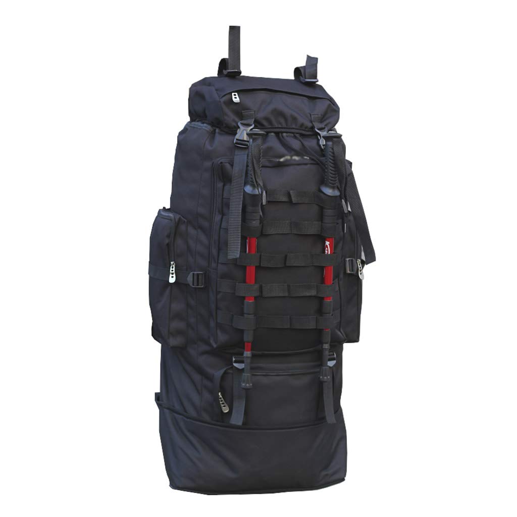 100L Tactical Rucksack Backpack,Large capacity design, the bottom can be expanded 16cm,Hiking Backpack for Men Military Camping Rucksack Travel Daypack,A