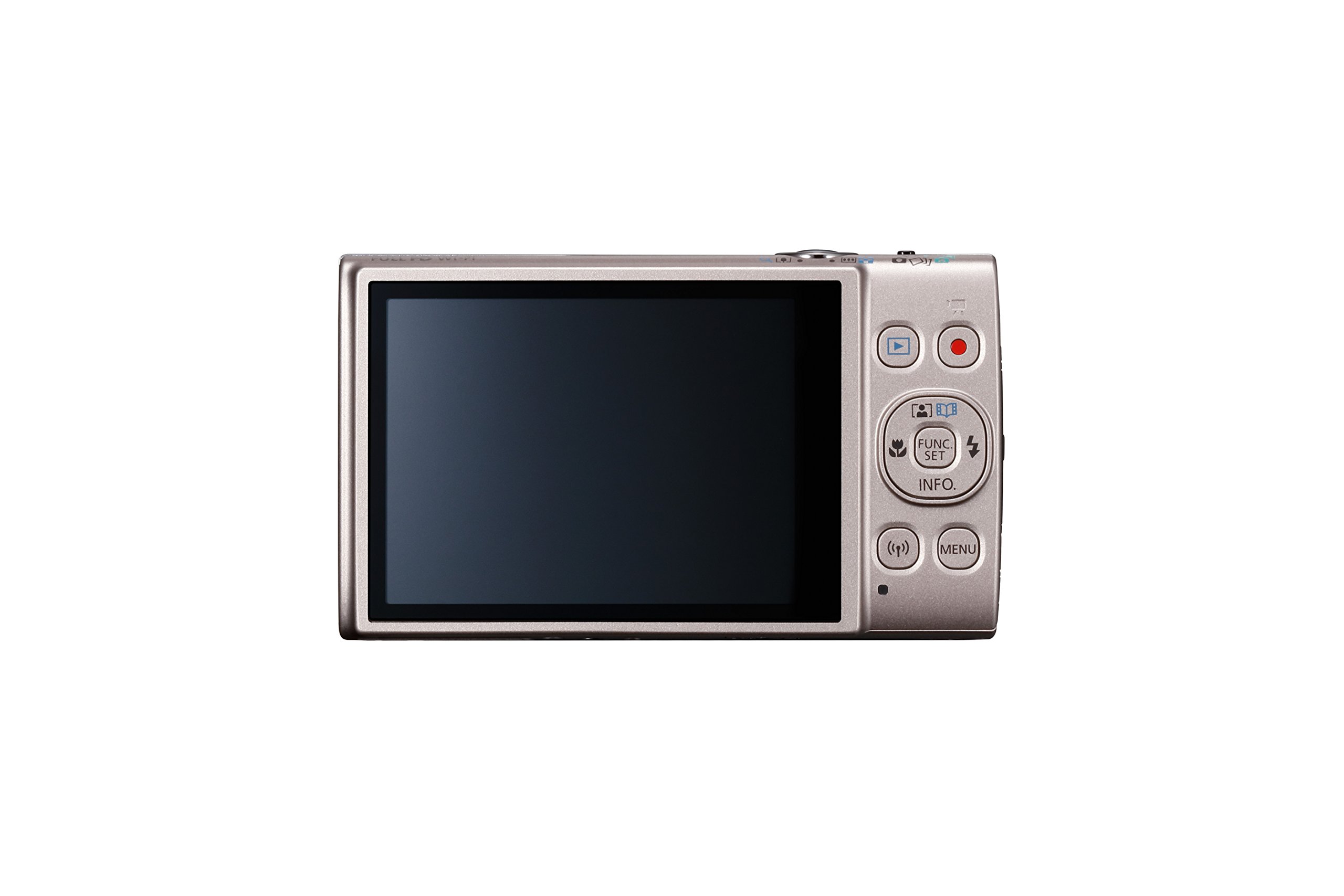 Canon PowerShot ELPH 360 Digital Camera w/ 12x Optical Zoom and Image Stabilization - Wi-Fi & NFC Enabled (Silver) (Renewed)