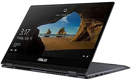 ASUS Vivobook Flip 14" FHD 2-in-1 Touchscreen Laptop | Intel Core i3-8145U up to 3.9GHz | 8GB DDR4 | 256GB SSD | Webcam | Bluetooth | HDMI | Windows 10 Home S | TWE Bundle