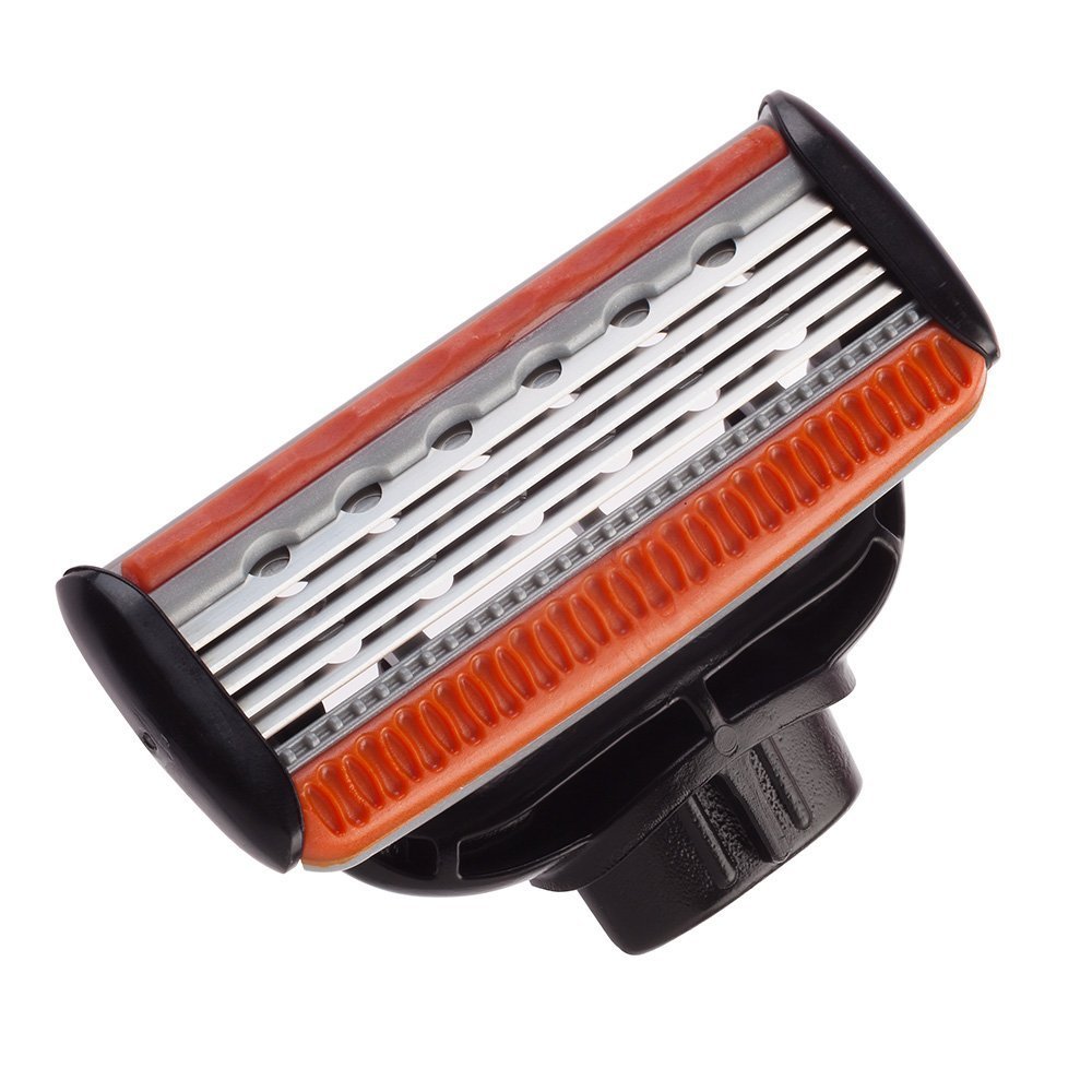 48 Personna Magnum M5 blades with Trimmer - 12 Packs of 4 Blades