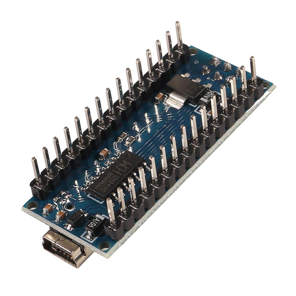 AITRIP 10PCS for Nano V3.0 ATmega328P Nano Board CH340 5V 16M Microcontroller Board, Compatible with Arduino Electronics Development Board