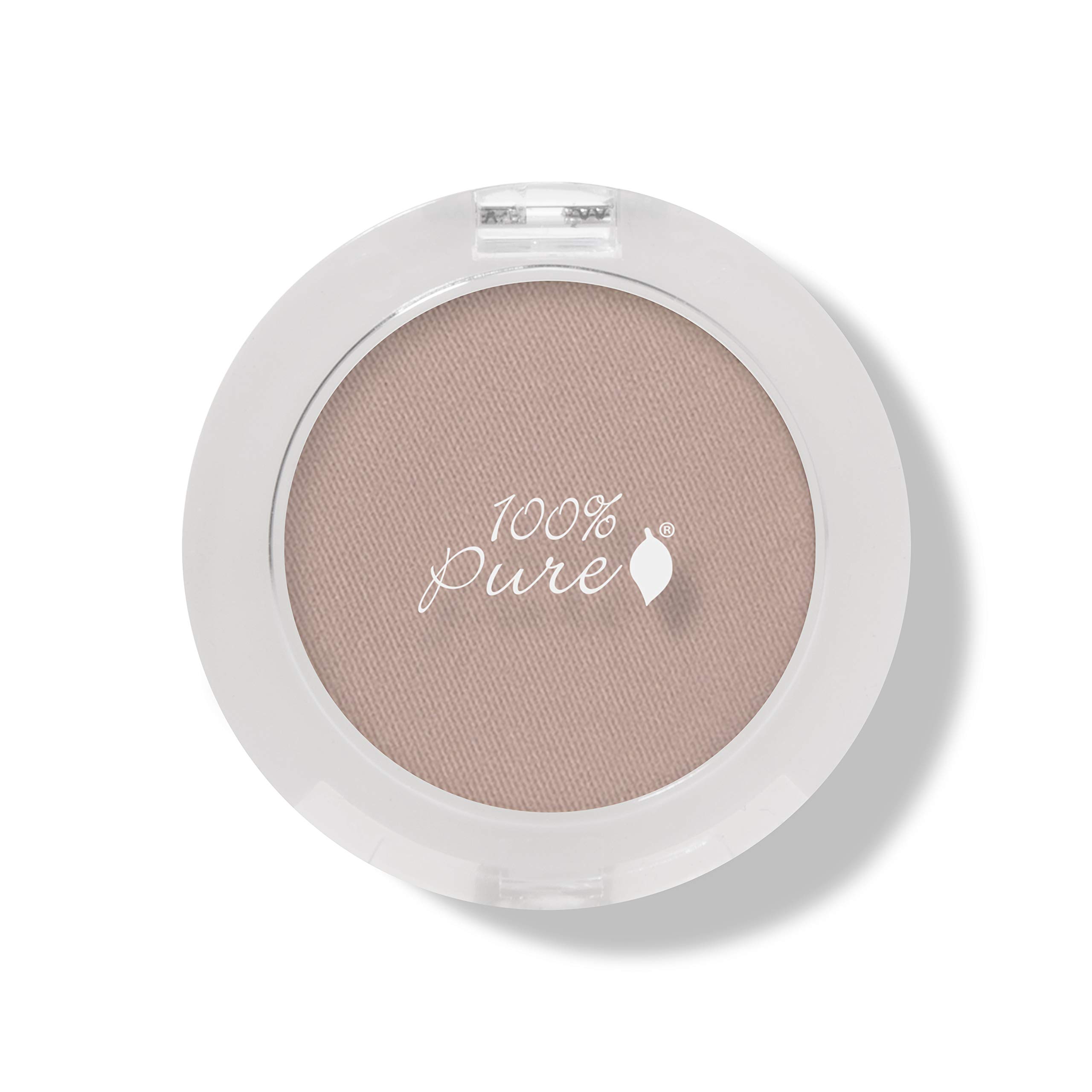 100% PURE Pressed Powder Eye Shadow (Fruit Pigmented), Star Shimmer Eyeshadow, Buildable Pigment, Easy to Apply, Natural Makeup (Soft Gold Sheen w/ Yellow Undertones) - 0.07 oz