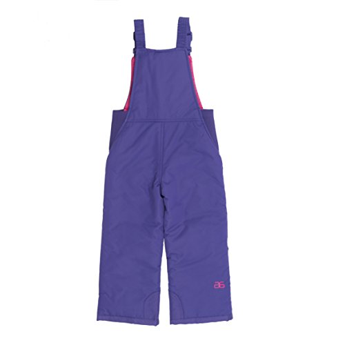 SkiGear Infant/Toddler Chest High Snow Bib Overalls, Purple, 5T