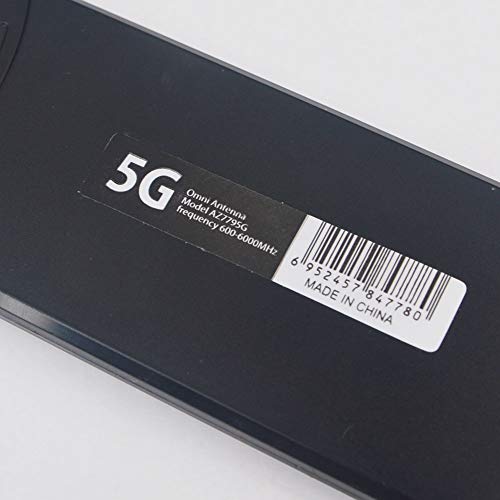 5G Antenna Bendable 600-6000Mhz 12dbi Omni 5G LTE SMA Male WiFi 3G 4G GSM Full Frequency Omni Aerial High-gain 5G Antennas Booster Amplifier for Module Router Tp Link Signal Receiver Pack of 2