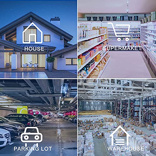Borntechsz Tuya Smart Life Security Camera,3MP HD Wireless WiFi Home Surveillance Pan/Tilt 355° View Waterproof Full Color Night Vision, Human Detection,Auto Tracking
