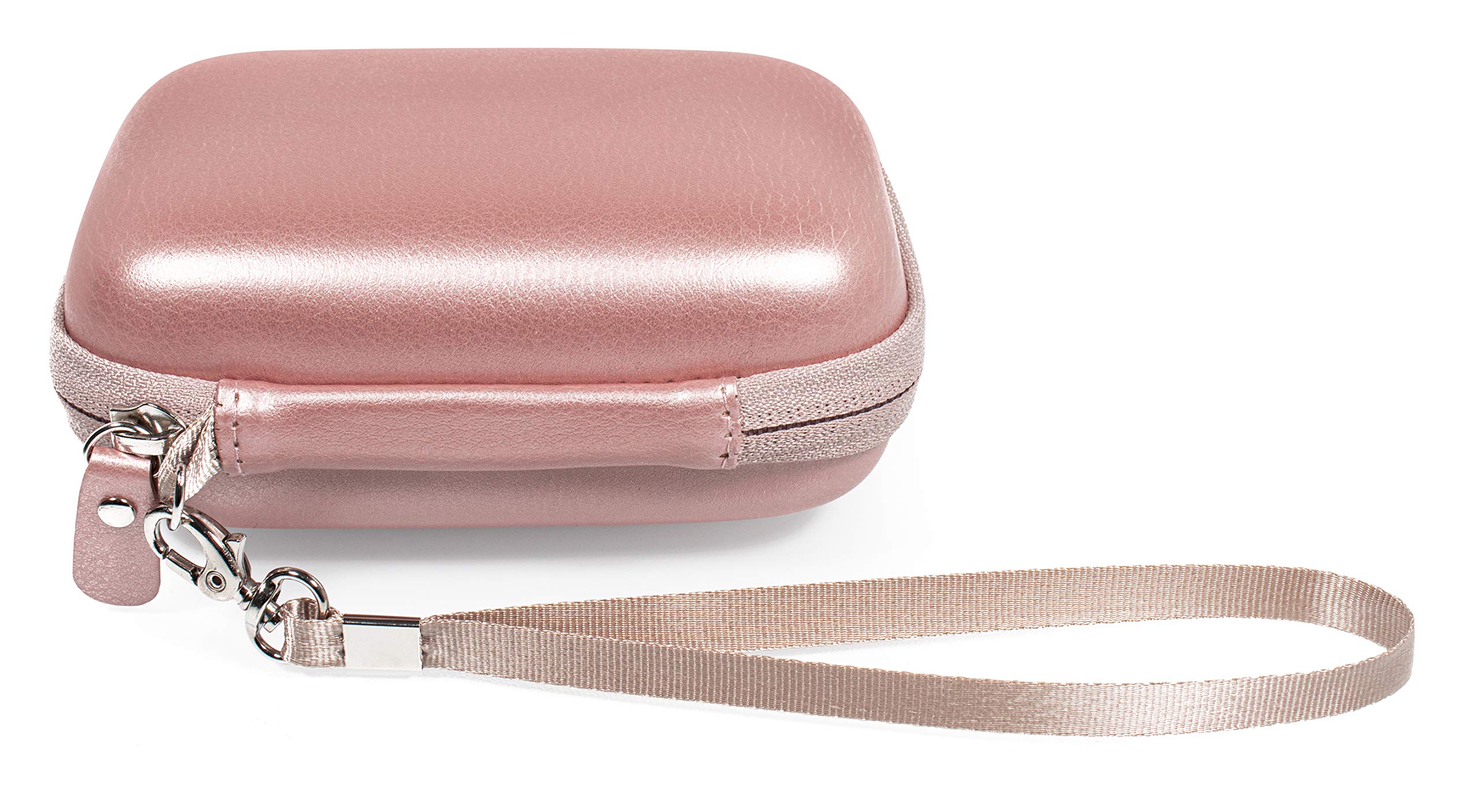 GETGEAR case for MacBook Magsafe/Magsafe 2 Charger Adapter, Magic Mouse 1, 2, Lightning Hub, Type C and USB Hub, Card Reader, All in one Carrying Solution (Rose Gold)