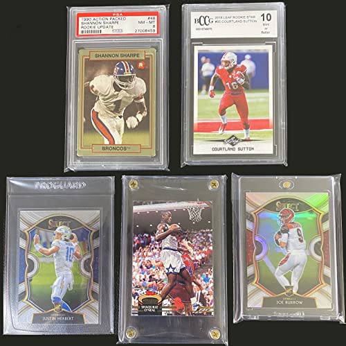 100 PSA Perfect Fit Sleeves Graded Card Sleeves for PSA Slabs & More