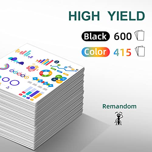 64XL 64 Ink Cartridge Replacement for HP Ink 64 for Envy 7855 7858 6252 6255 7155 7158 7120 7800 7164 HP Tango X Printer(1 Black 1 Tri-Color) 2 Pack