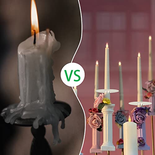 150 Pack Church Candle Drip Protectors Candlelight Service Kit Heavy Duty Paper Candle Holders for Candlelight Vigil Church Service, Devotional Candles, Christmas Eve Candles