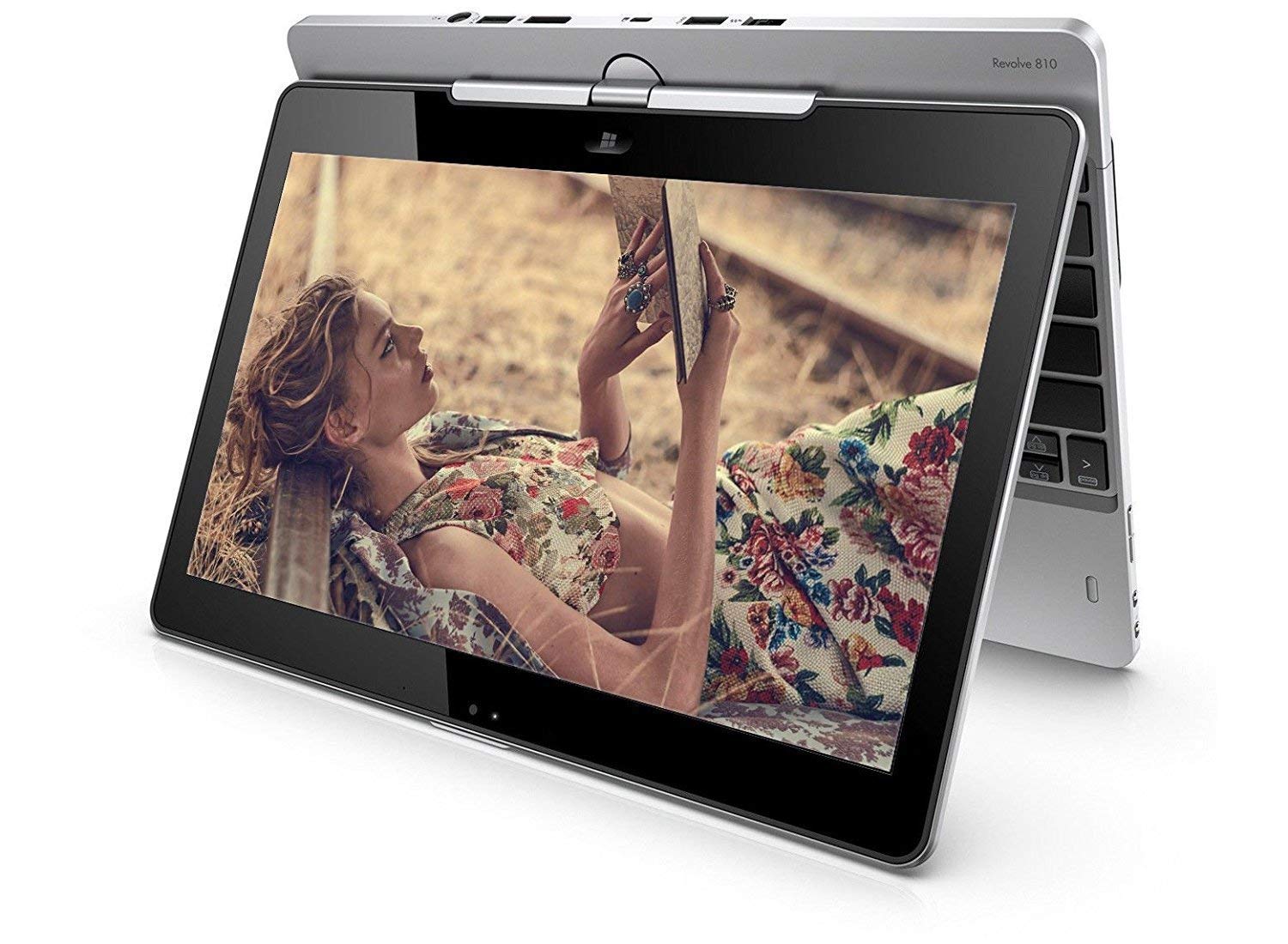 2018 HP EliteBook Revolve 810 G3 11.6in Notebook Intel Core I7-5600U up to 3.2G,Webcam,8G RAM,128G SSD,USB 3.0,DP Port,Win 10 Pro 64 Bit,Multi-Language Support English/Spanish (Renewed)