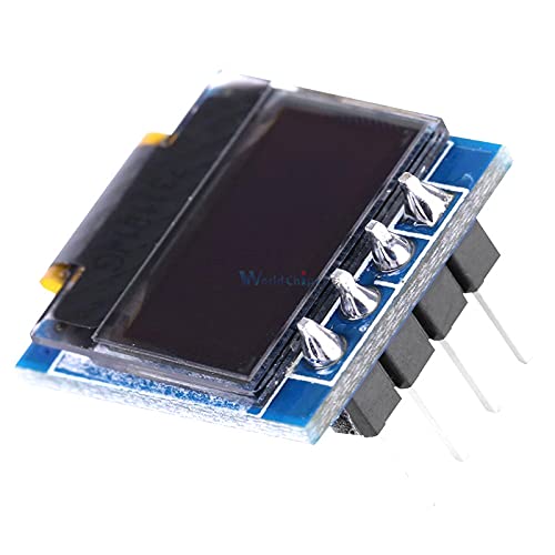 White 0.49 inch OLED Display Module 64x32 SSD1306 0.49" Screen I2C IIC Super Bright for Arduino AVR STM32