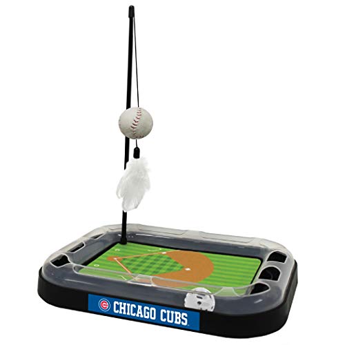 Pets First Chicago Cubs Baseball Cat Scratcher Toy