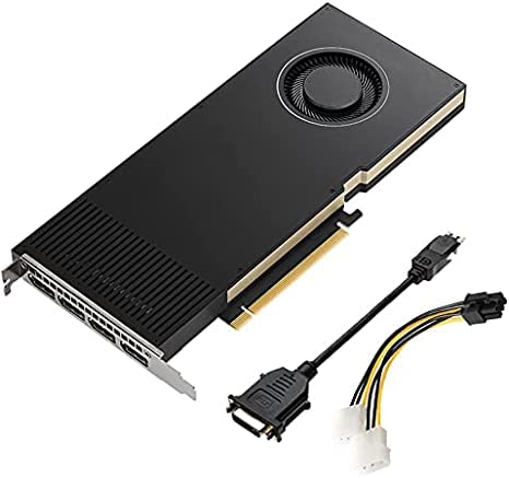 Lanner Original PNY VCNRTXA4000-PB Graphics Card NVIDIA RTX A4000 16 GB GDDR6 OEM/Bulk Package , Accessories Included with 3 Year