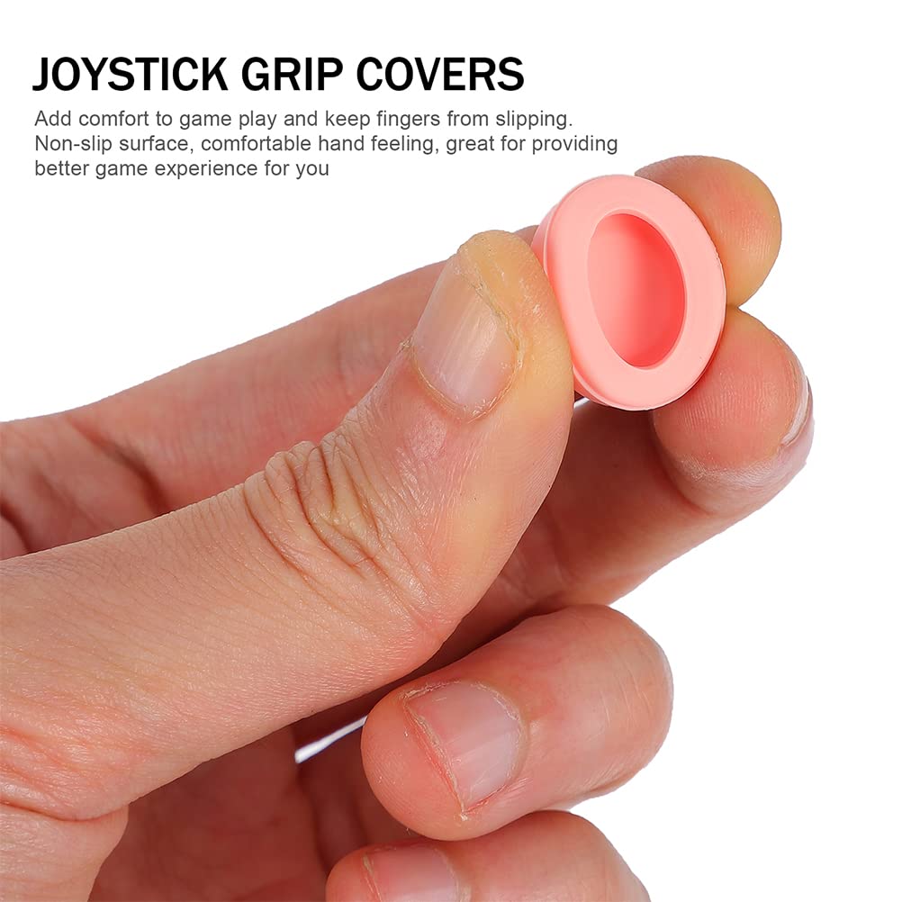 10pcs Silicone Cat Paw Pattern Thumb Grip Caps Creative Joystick Cover