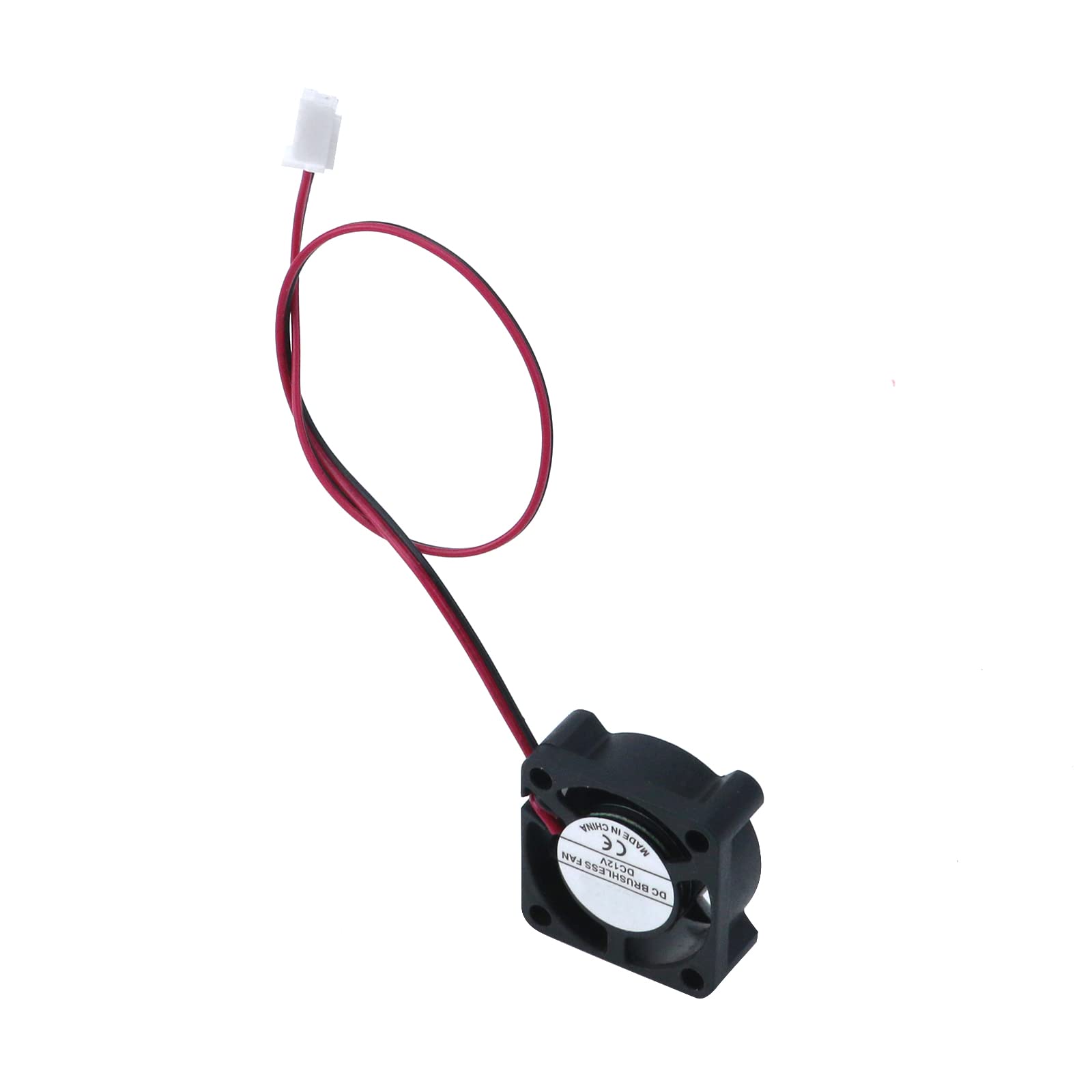 Antrader 3-Pack 12V 0.1A 2Pin 25mm x25mm x10mm DC Small Mini Brushless Cooling Fan