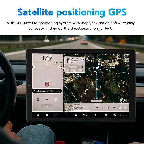 10.1 Inch 2 in 1 Tablet12, Deca Core CPU, 6GB RAM 128GB ROM, HD Touchscreen, Dual Speakers,Certified, Perfect for Office & Entertainment (US Plug)