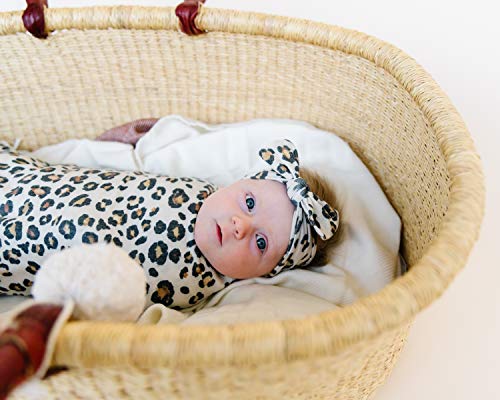 Copper Pearl Large Premium Knit Baby Swaddle Receiving Blanket Zara