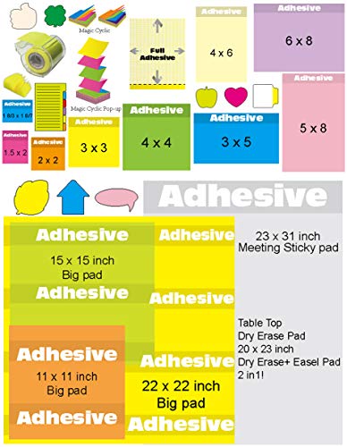 4A Shapes Sticky Notes,Bubble Shape,3 3/8 x 1 7/8 Inches,Neon Assorted,Self-Stick Notes,200 Sheets/Pad,1 Pad/Pack,4A 5059
