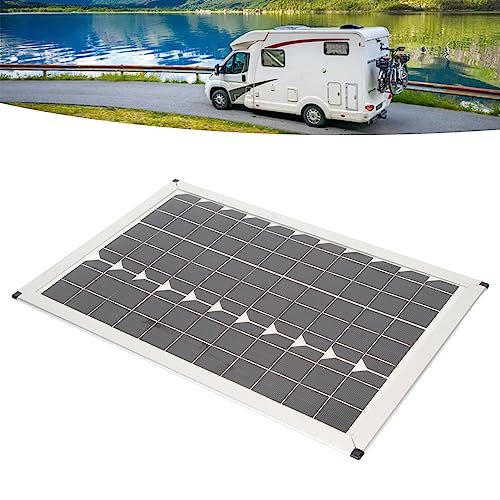 100W 12V Solar Panel Kit, Solar Battery Trickle Charger Maintainer, Waterproof Solar Panel Trickle Charger Kit, Dual USB Solar Panel Car Battery Charger for Boat Marine RV