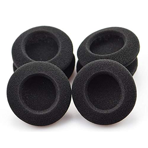 YunYiYi Replacement Sponge Earpad Cups Cushions Compatible with Sennheiser PC2 PC7 Headset Covers Foam (5 Pair)