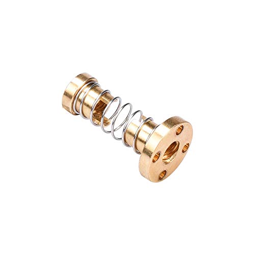 Anti Backlash Spring Loaded Nut Elimination Gap Nut for 8mm Threaded Rod Lead Screws DIY CNC 3D Printer Parts liuqiangmeiguo (Size : 2PC Lead 4mm)