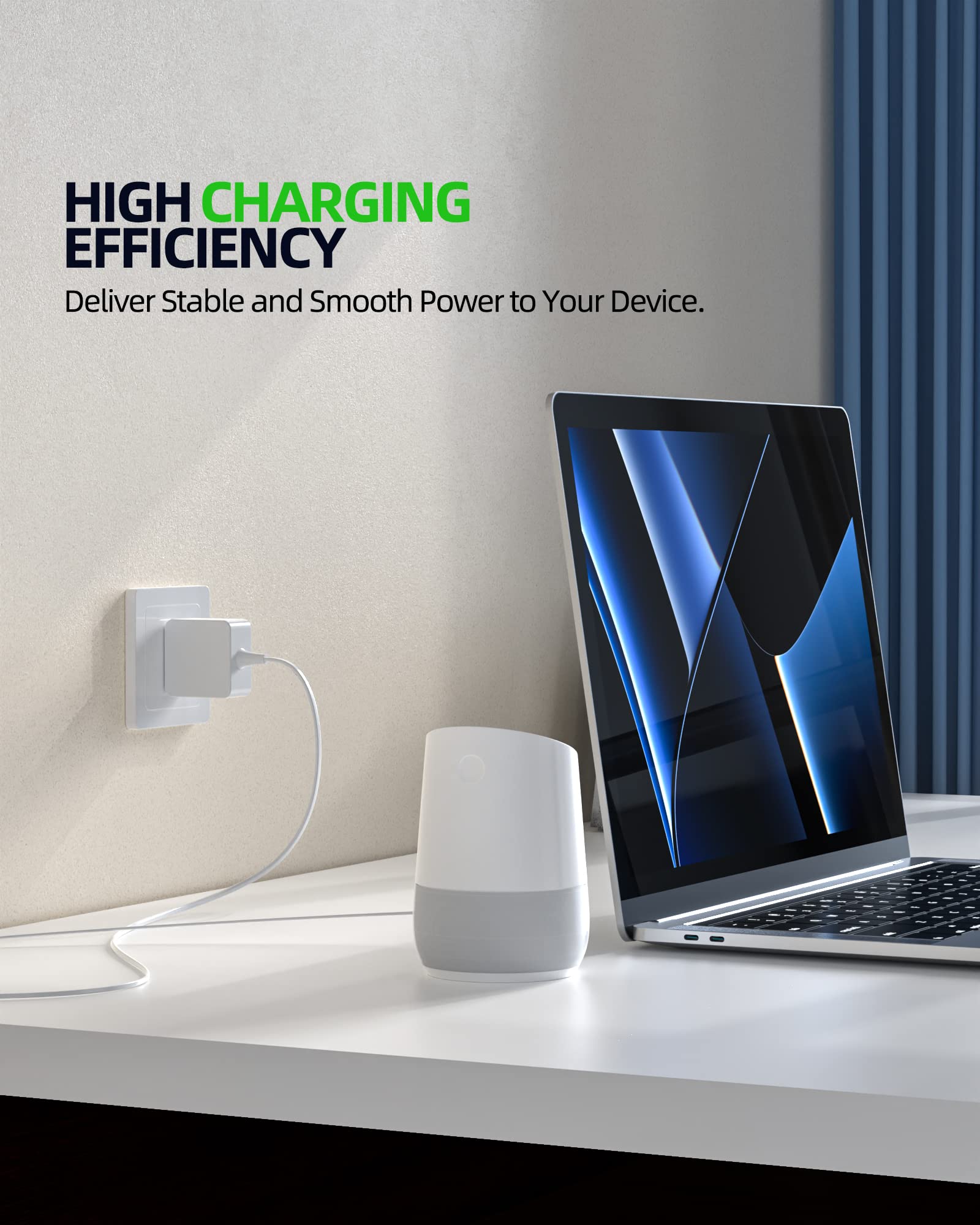 33W AC Charger Supply Cord Fit for Google Home Smart Speaker Voice Activated Device Model W16-033N1A Power Adapter