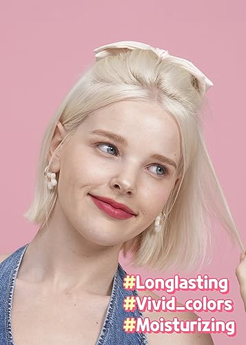 COLORGRAM Thunderbolt Tint Lacquer #02 Heart Tok | Highly Pigmented, Long Lasting, Moisturizing Lip Stain, Buildable and Blendable Lip Tint (0.2 fl.oz)