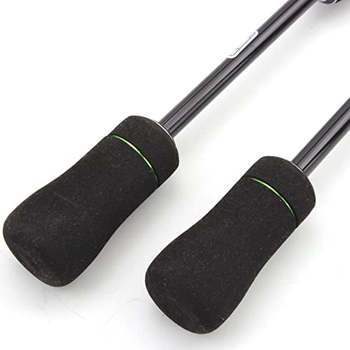 1.68M Lure Rod Solid Pole UL Carbon Spinning Fishing Rod Lure Rod Spinning Weight 2-8g Perch Rod Fishing Tackle ( Color : Casting Rod , Size : 1.68M )