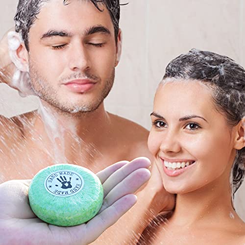 Argan Oil Macadamia Oil Shampoo bar 2 in 6 shampoo and conditioner, Vegan Solid Bars For All Hair Types-Beamarry