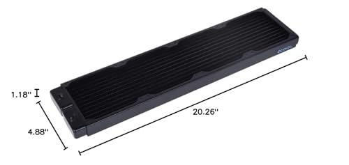 Alphacool NexXxos ST30 Full Copper 480mm Radiator V.2, 120mm x 4, Quad Fan